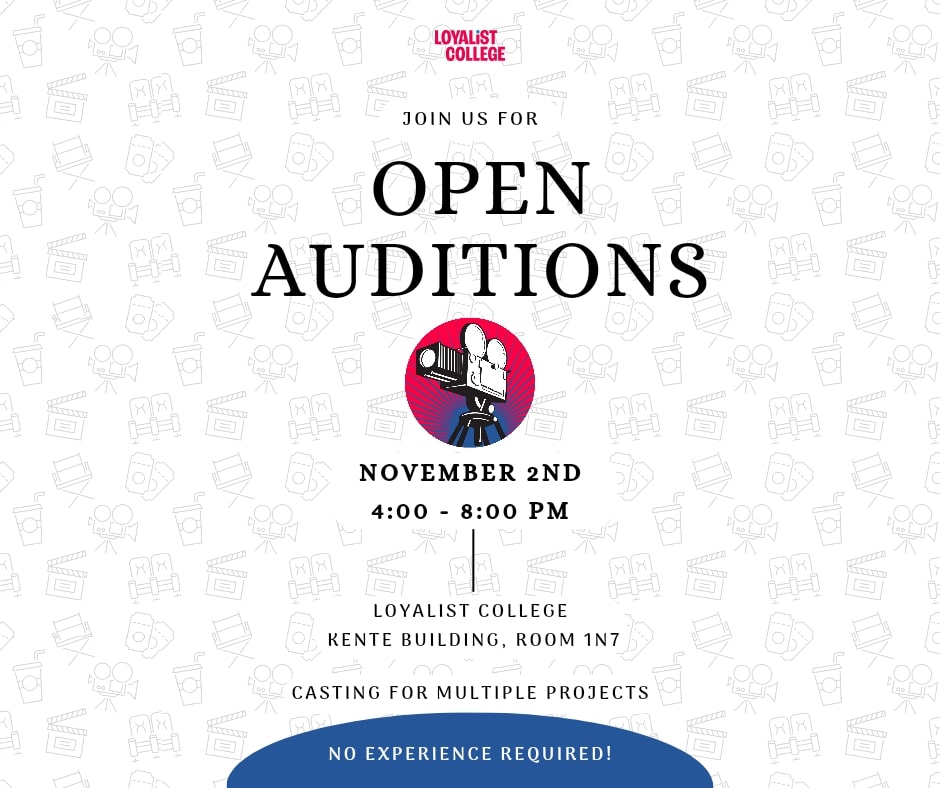 Open Casting Day , November 2, 2023 - What's On Quinte