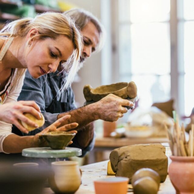 Pottery Painting & Prosecco - An Evening in the Gallery With County Creative - What's On Quinte