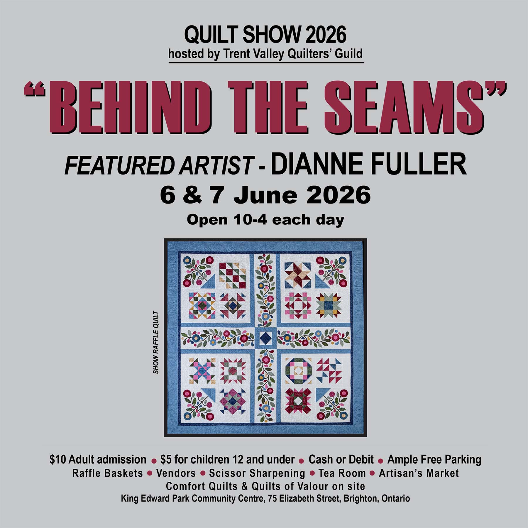 Behind the Seams - Quilt Show 2026 - Trent Valley Quilters' Guild ...